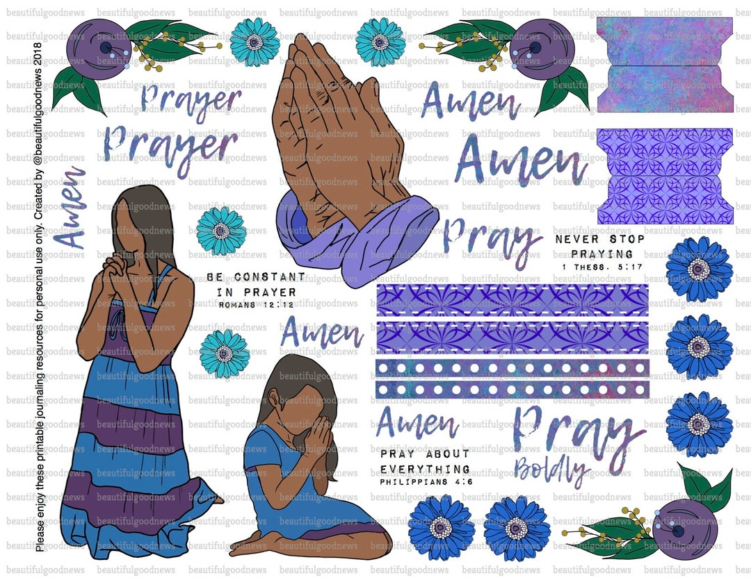 Pray Boldly, Praying Hands, Prayer, Bible Journaling, Traceable ...