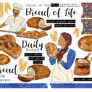 Bread of Life, Beautifulgoodnews, Bible Journaling, Printable, Faith ...