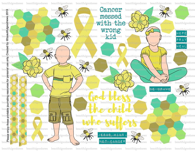 Childhood Cancer Awareness, Beautifulgoodnews, Bible Journaling ...