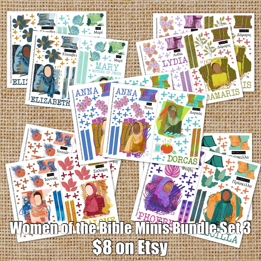 Women of the Bible Minis Bundle Set 3, Beautifulgoodnews, Bible ...