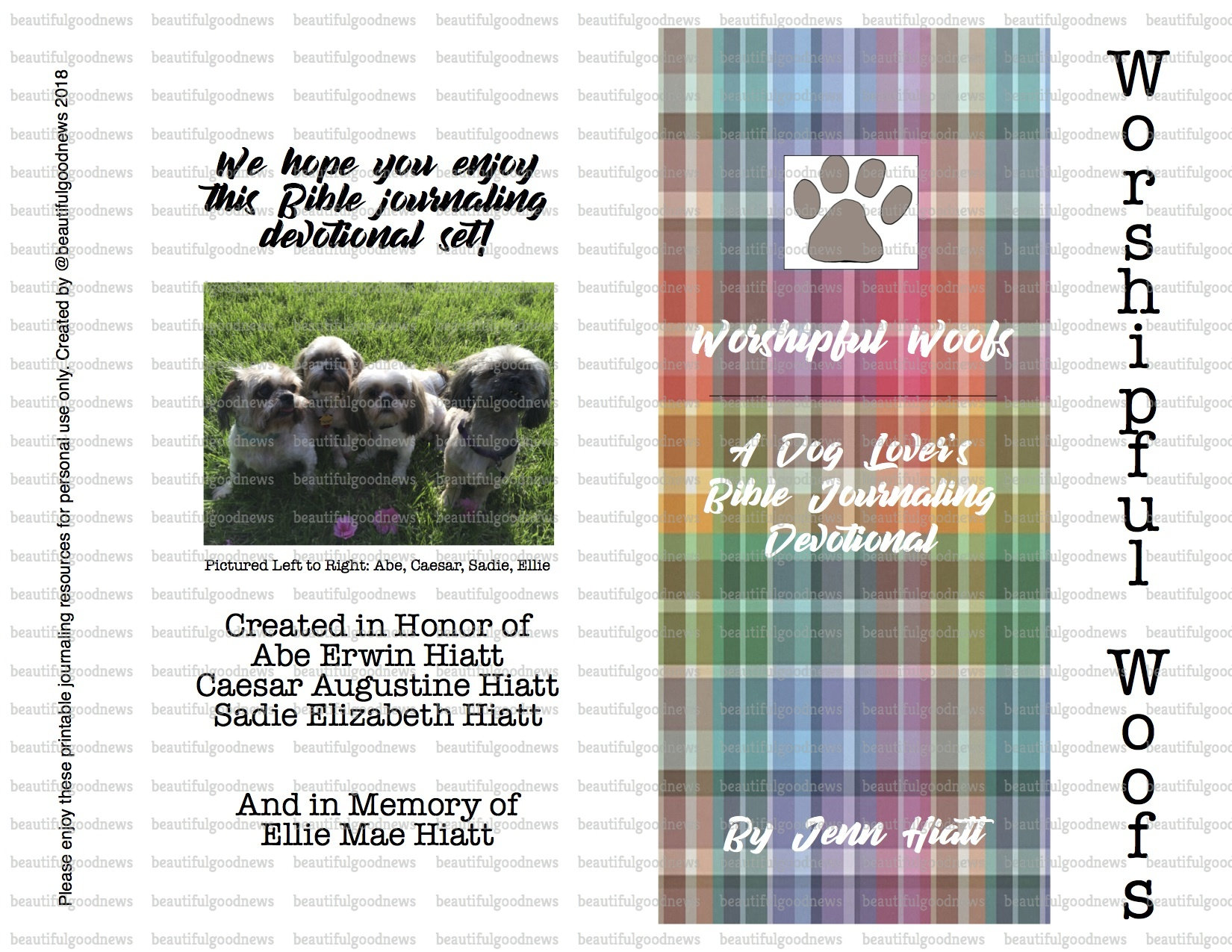 Dog, Bible Journaling, Traceable, Printable, Faith, Christian ...