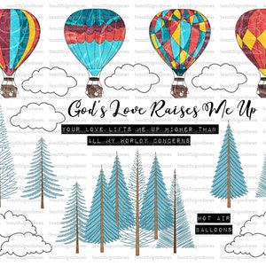 Hot Air Balloons, Beautifulgoodnews, Bible Journaling, Traceable ...