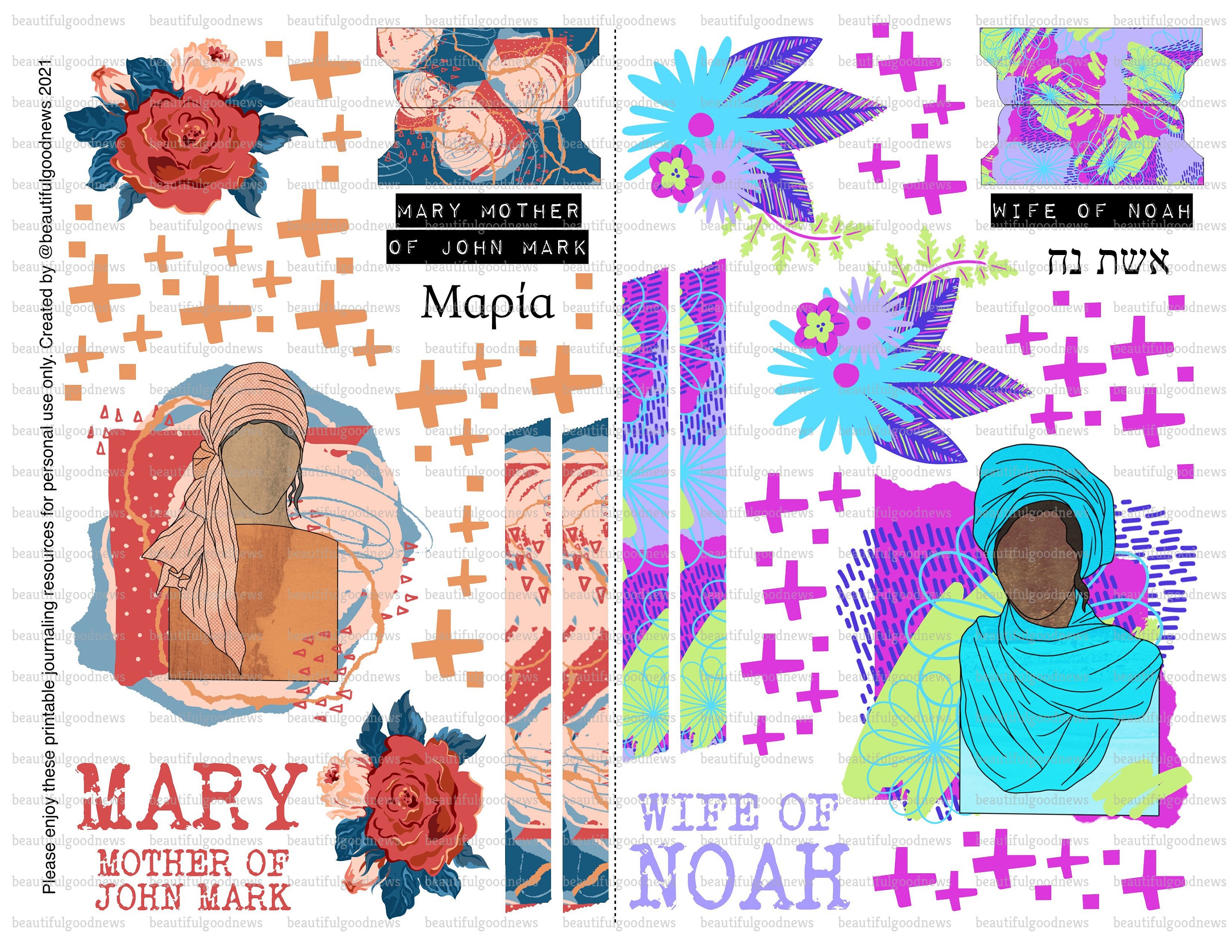 Women of the Bible Minis 32 Mary Mother of John Mark and - Etsy