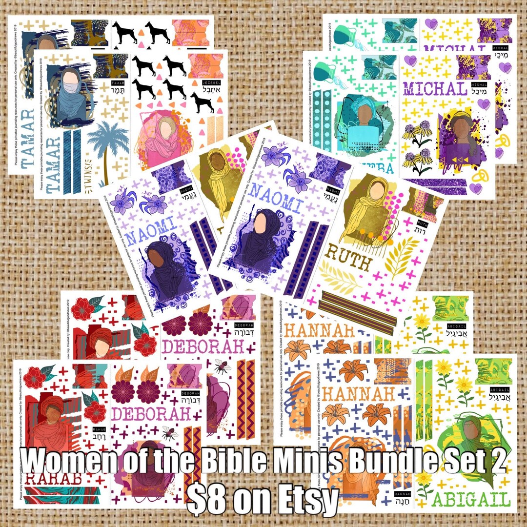 Women of the Bible Minis Bundle Set 2, Beautifulgoodnews, Bible ...