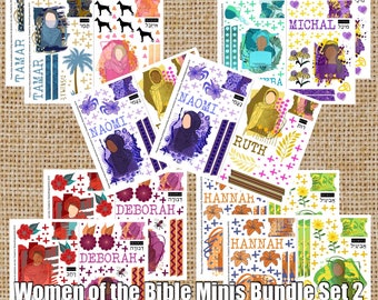 Women of the Bible Minis Bundle Beautifulgoodnews Bible | Etsy