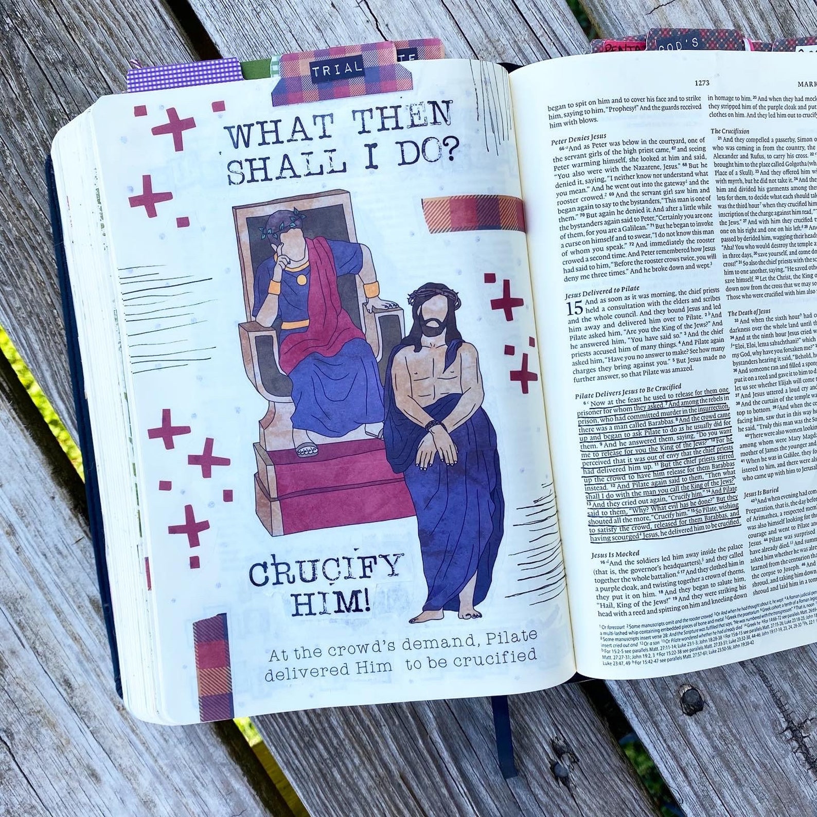 Pontius Pilate, Easter, Beautifulgoodnews, Bible Journaling, Traceable ...