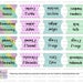 Books of Bible Tabs-pastel Rainbow, Beautifulgoodnews, Bible Tab, Bible ...