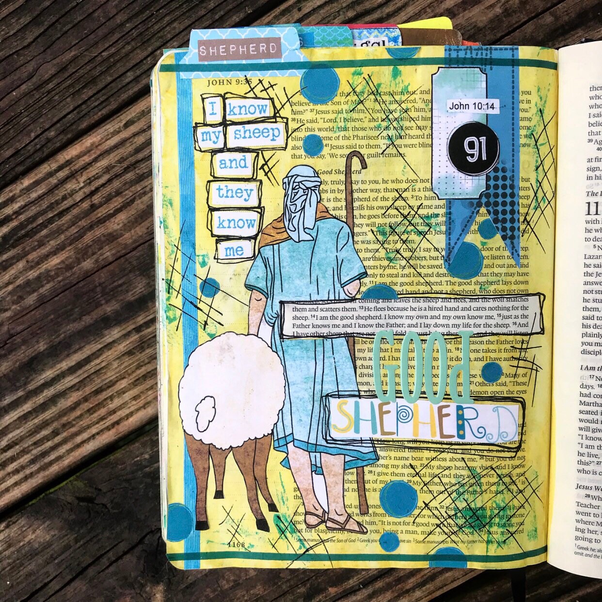 His Sheep, Good Shepherd, Bible Journaling, Traceable, Printable, Faith ...