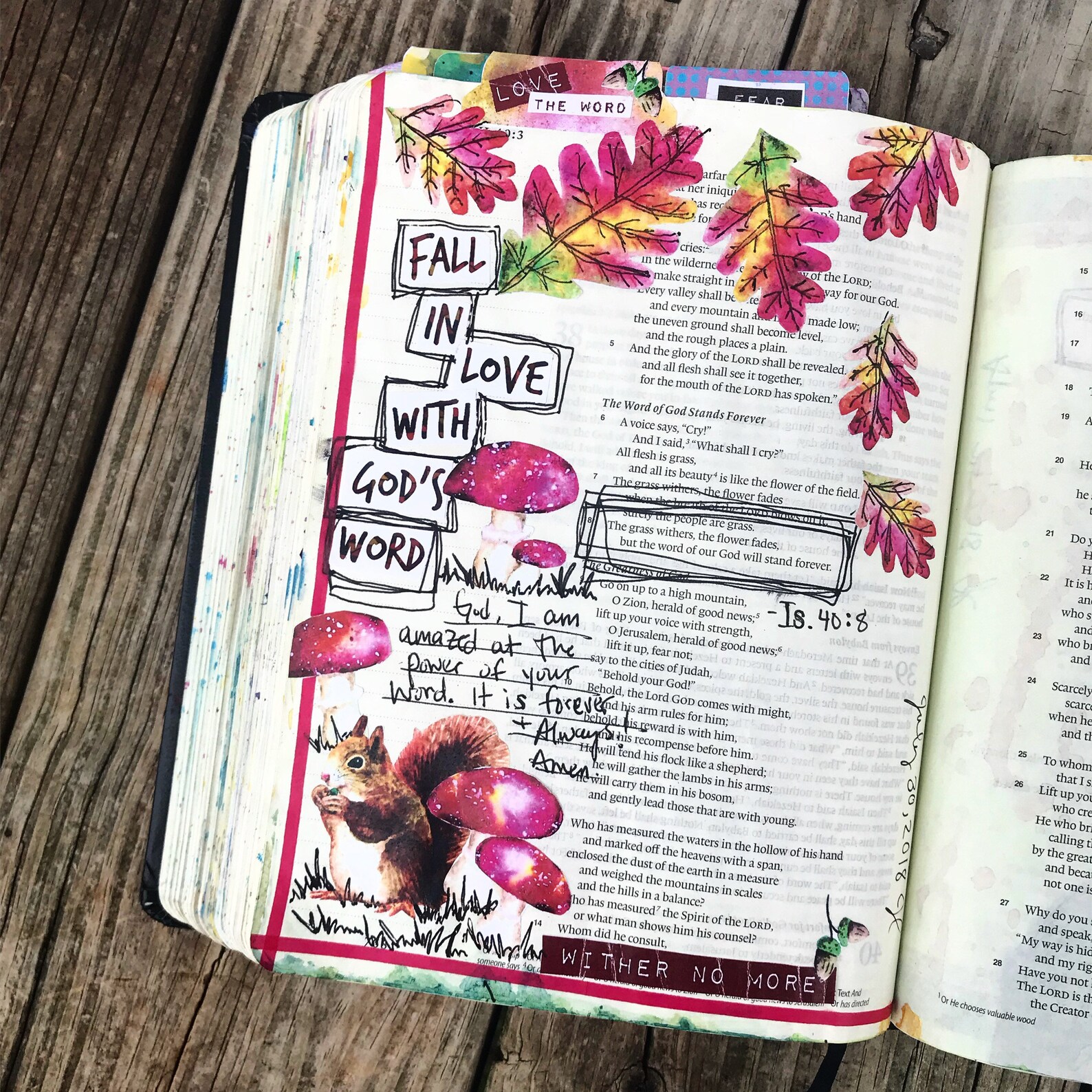 Leaf It to Jesus, Fall, Autumn, Bible Journaling, Traceable, Printable ...