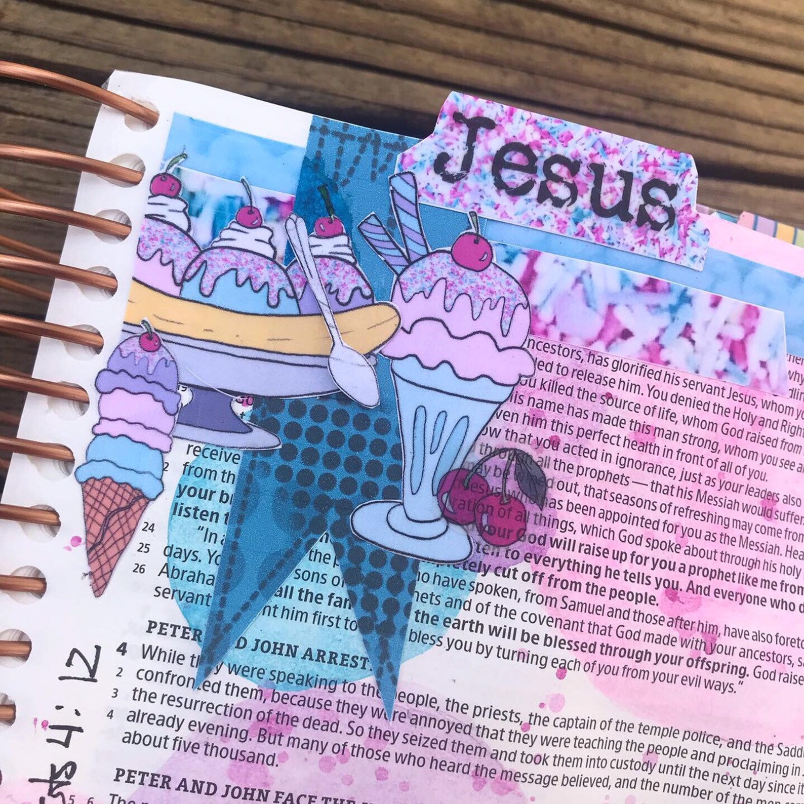 The Sweetest Name, Jesus, Ice Cream, Bible Journaling, Traceable ...
