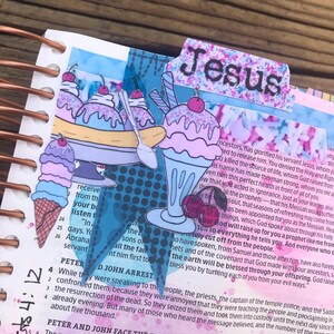 The Sweetest Name, Jesus, Ice Cream, Bible Journaling, Traceable ...
