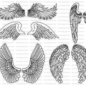 Angel Wings, Beautifulgoodnews, Bible Journaling, Traceable, Printable ...