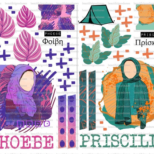 Women of the Bible Minis 3 Rebekah and Dinah - Etsy