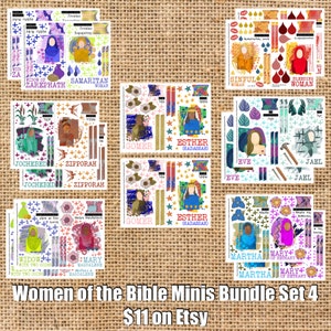 Women of the Bible Minis Bundle Set 4, Beautifulgoodnews, Bible ...