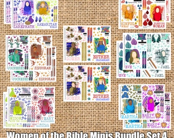 Women of the Bible Minis Bundle Beautifulgoodnews Bible | Etsy