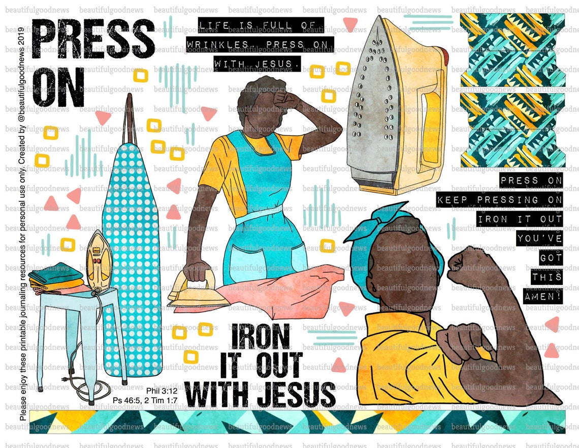 Press On Bible Journaling Traceable Printable Faith | Etsy