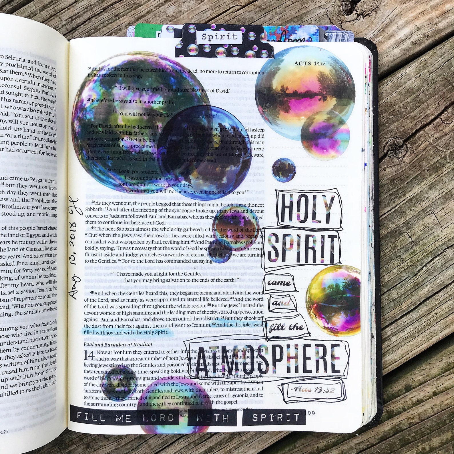Life bubbles over bubbles bible journaling traceable | Etsy