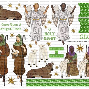 Nativity Bundle Set, Christmas, Beautifulgoodnews, Bible Journaling ...