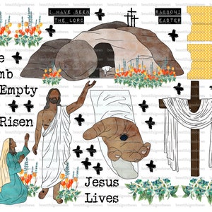 Empty Tomb, Easter, Beautifulgoodnews, Bible Journaling, Traceable ...