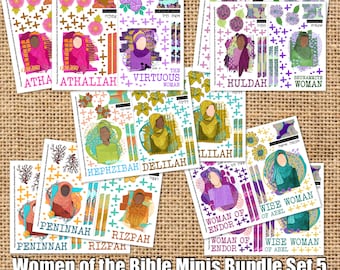 Women of the Bible Minis Bundle Beautifulgoodnews Bible | Etsy