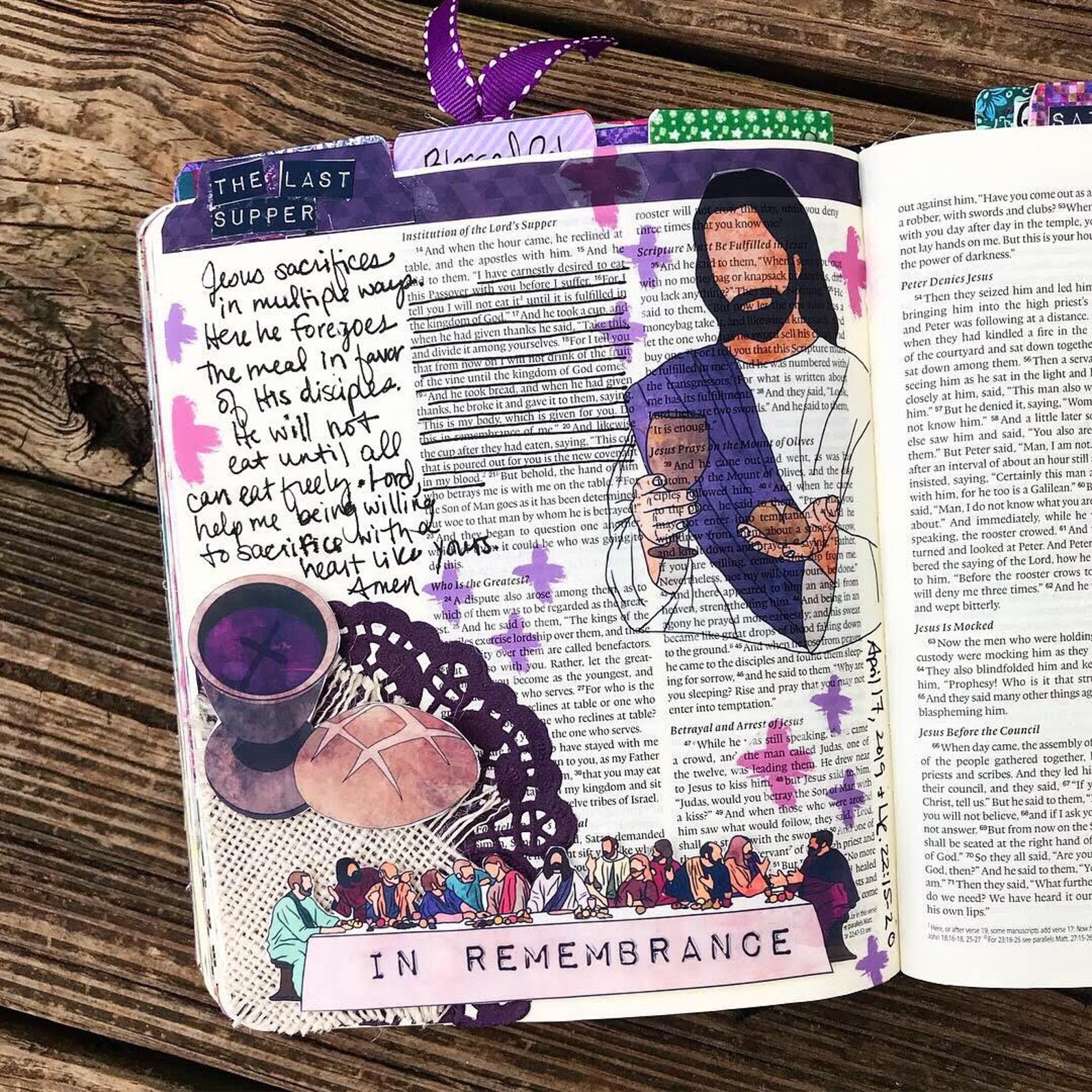 The Last Supper Easter Maundy Thursday Beautifulgoodnews - Etsy