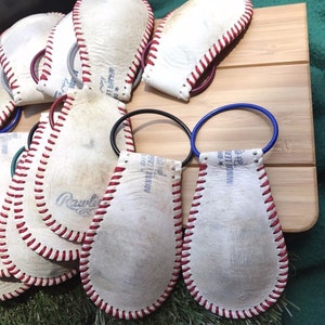 2 Official MLB / Milb Rawlings Leather Baseball Keychain Major - Etsy