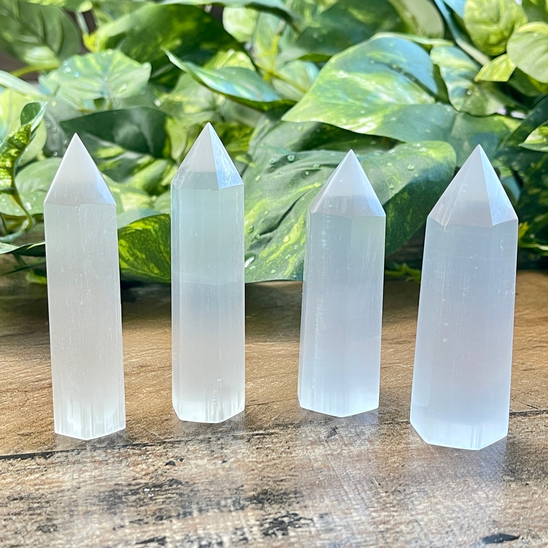 Selenite Towers, Selenite Points, Satin Spar, Selenite Crystal, Healing ...