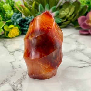 Carnelian Flame, Carnelian Freeform, Carnelian Tower, Carnelian Spiral ...