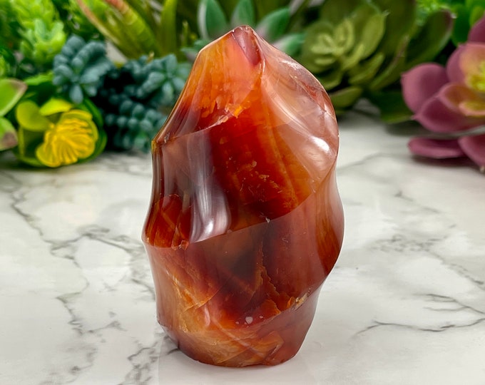 Carnelian Flame, Carnelian Freeform, Carnelian Tower, Carnelian Spiral ...