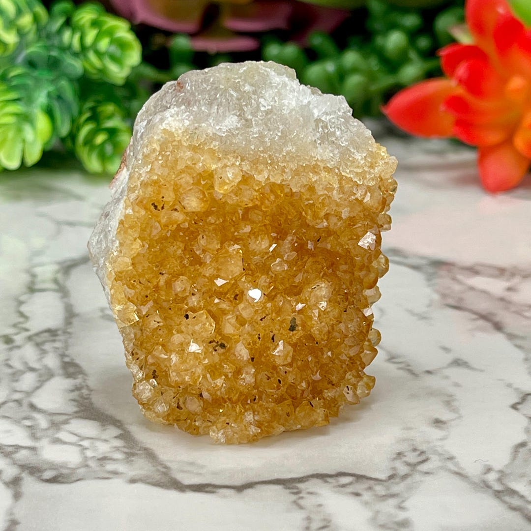 Raw Brazilian Citrine Cluster, Citrine Crystal Cluster, Citrine Druze, Mineral Specimen, 2 - Etsy