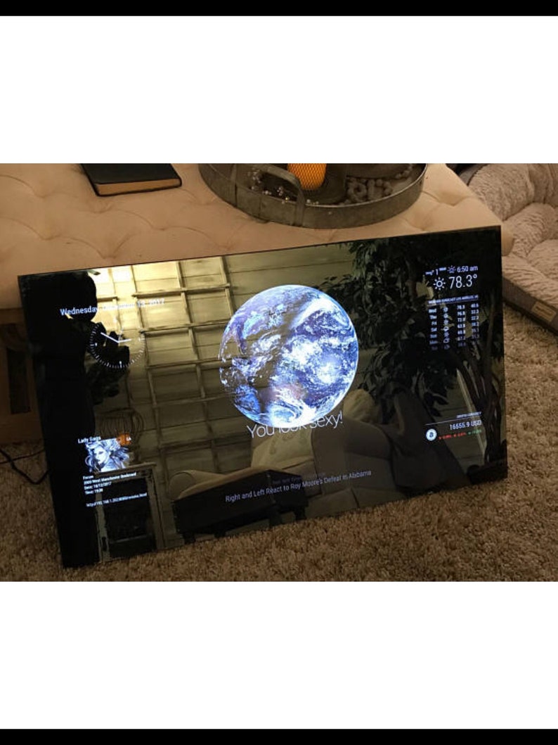 Custom MagicMirror/ Smart Mirror Raspberry Pi Frameless | Etsy