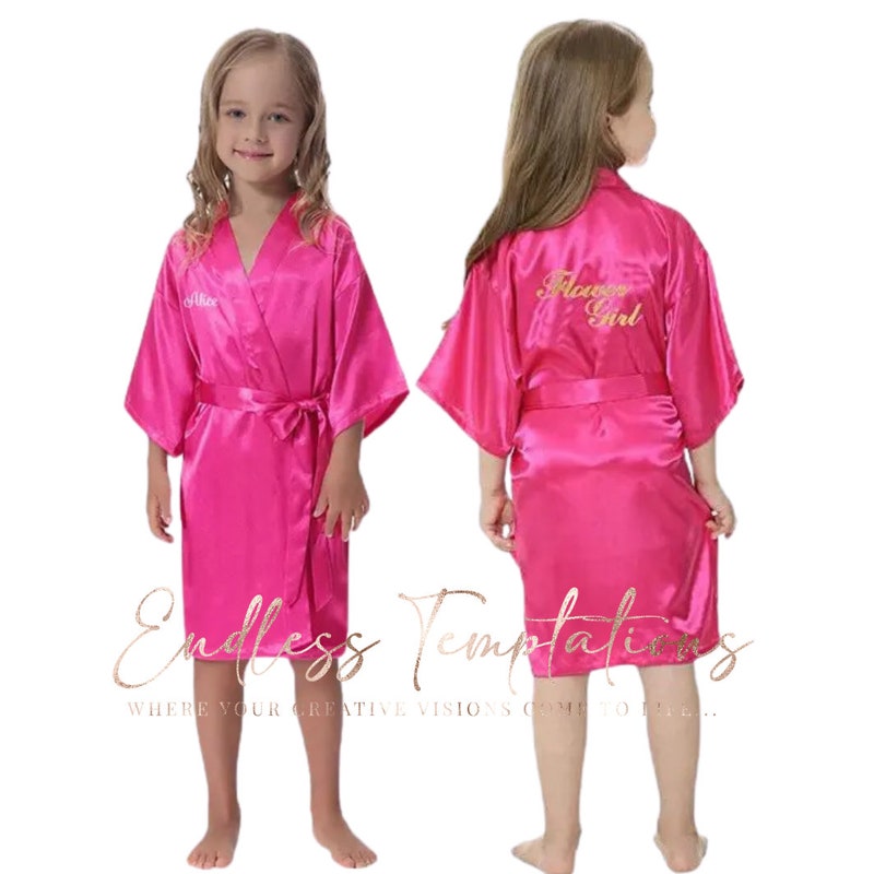 Kids Spa Robe - Etsy