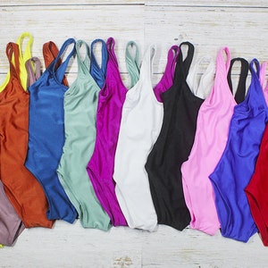 Personalized Open Back Swimsuit - Bride Bathing Suits / Bridesmaids ...