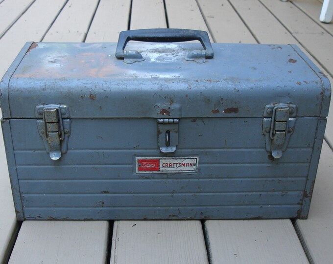 Vintage Sears Tool Box - Etsy