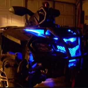 Blue LED 4 Wheeler ATV Underglow 12v Custom Neon Accent Lighting 1 ...