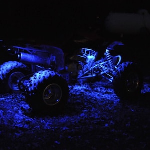 Blue LED 4 Wheeler ATV Underglow 12v Custom Neon Accent Lighting 1 ...