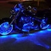 4 Pcs Blue Motorcycle LED Accent Underglow Lighting Bike Lights 12v - Etsy