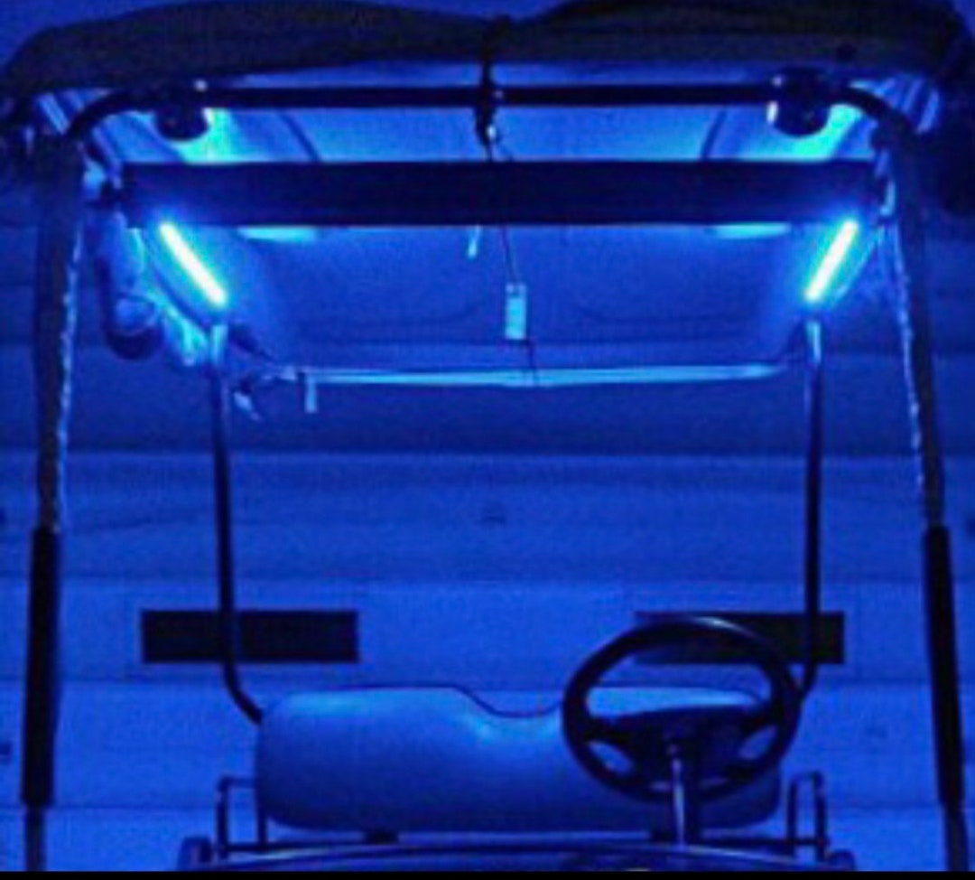 4X Led Blue Golf Cart Kart Neon Underbody Underglow Light 12V Custom ...