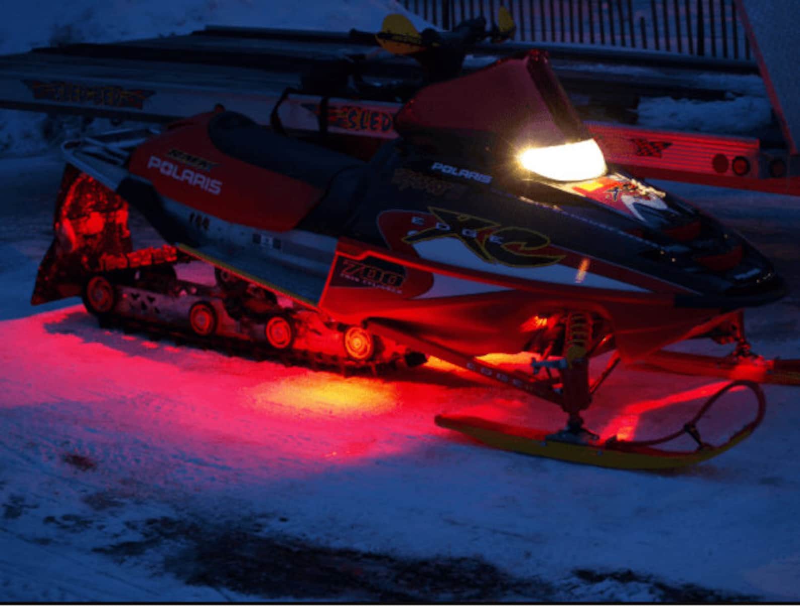 Snowmobile 4 Pcs LED Underglow Accent Lights Night Safety 12v - Etsy