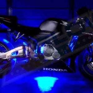 4 Pcs Blue Motorcycle LED Accent Underglow Lighting Bike Lights 12v - Etsy