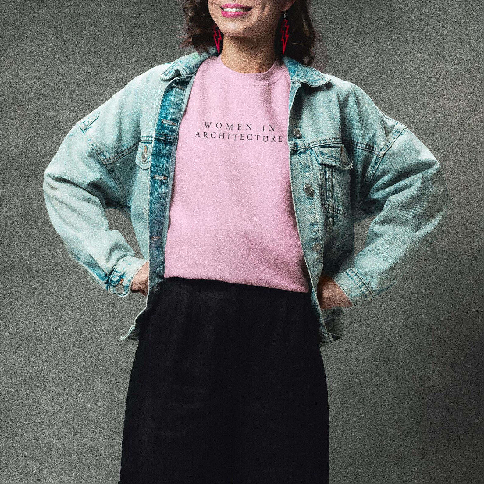 Women in Architecture Sweatshirt | Embroidered | Crewneck Sweatshirt ...