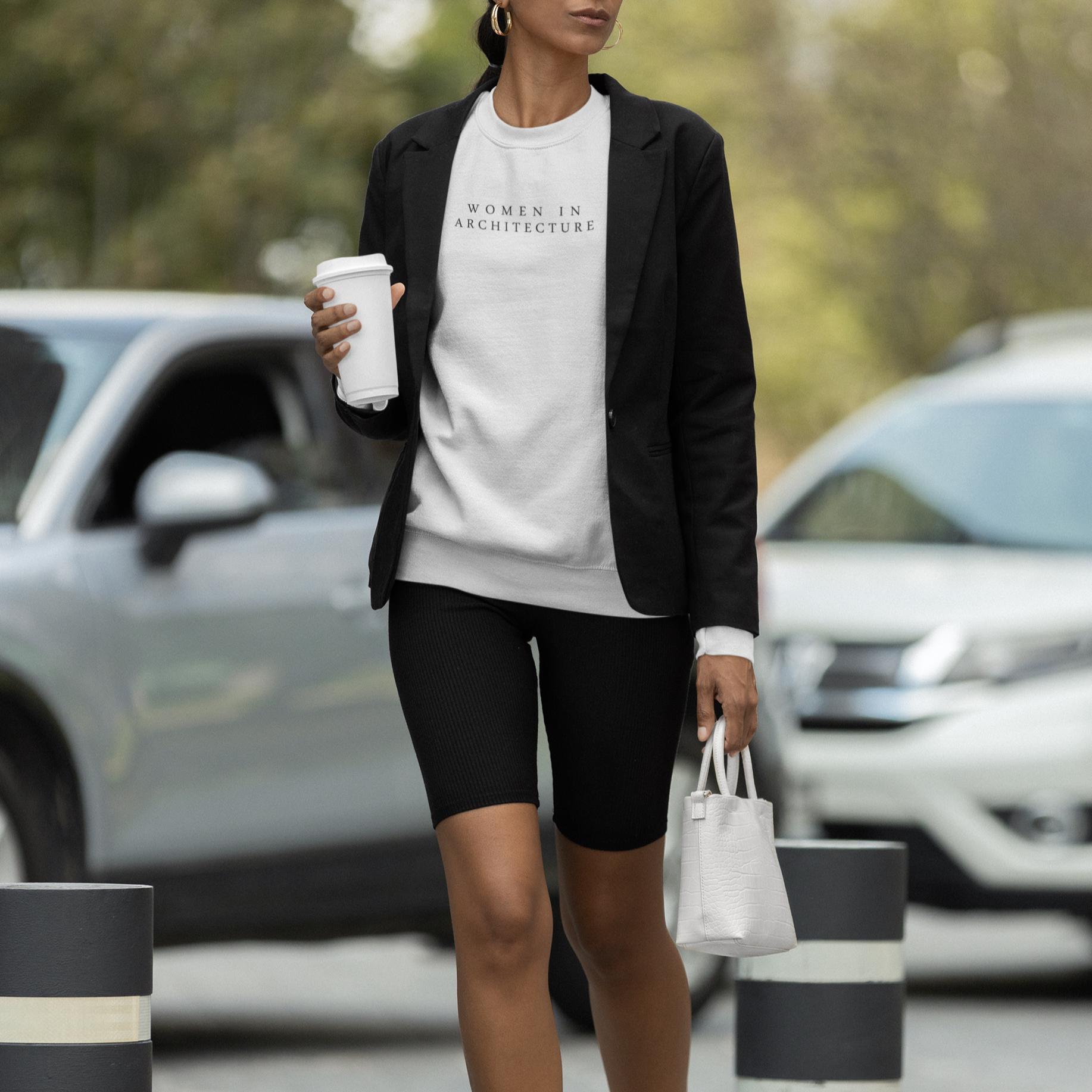 Women in Architecture Sweatshirt | Embroidered | Crewneck Sweatshirt ...