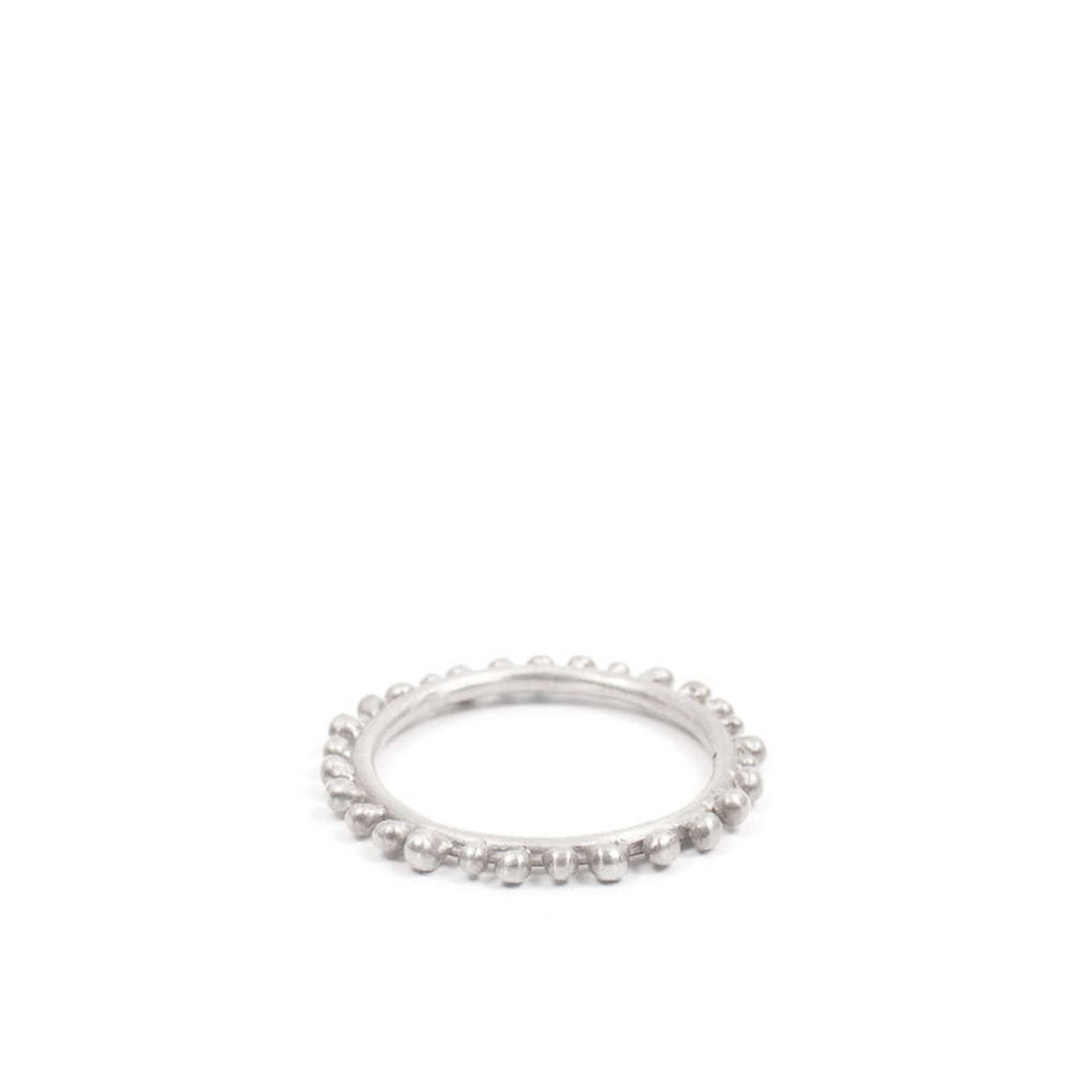 Silver Elliptical Ring / Fine Jewellery / Everyday Stackable Ring ...