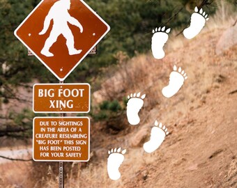 Yeti Tracks Decal - Etsy