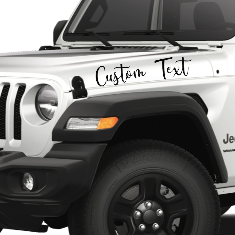 Jeep Hood Decal - Etsy