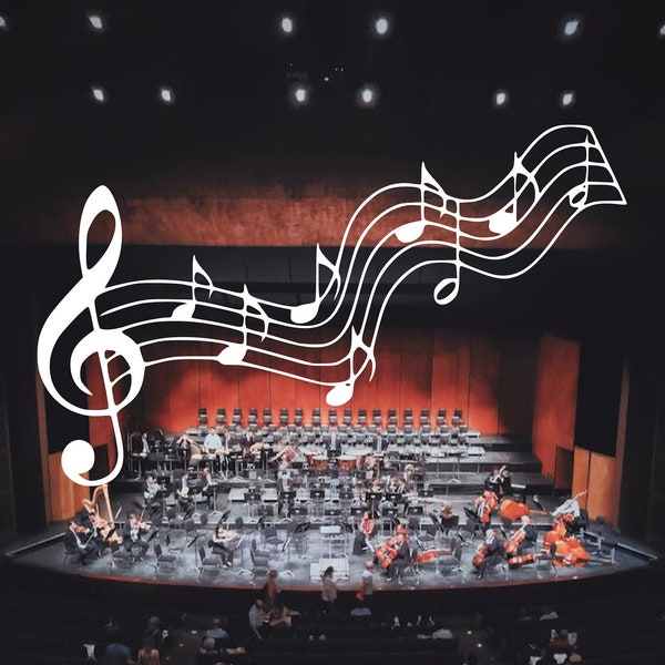 Music Notes Decal - Etsy