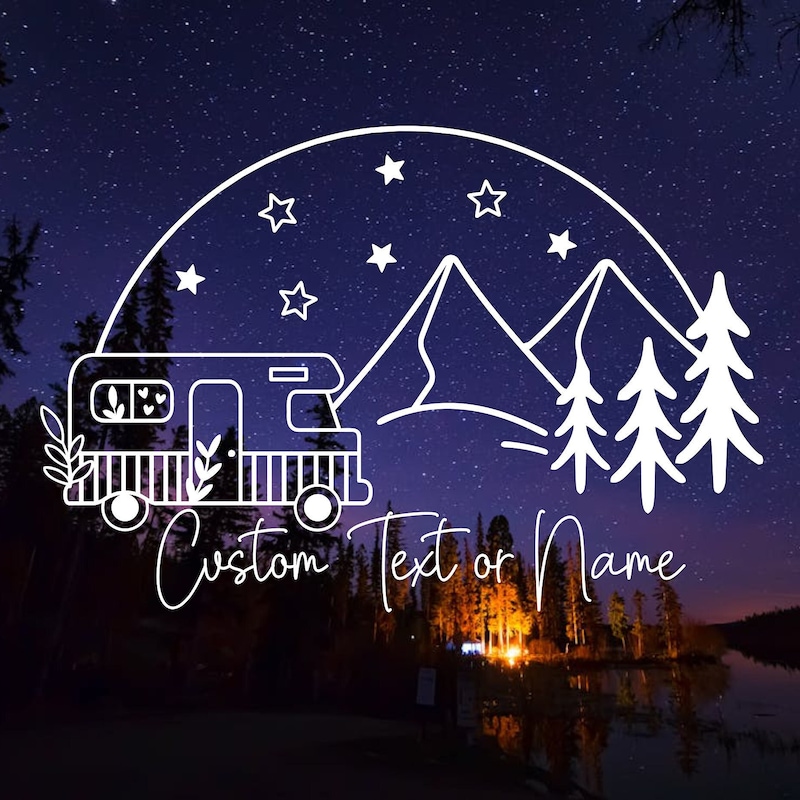 Camper Decal - Etsy