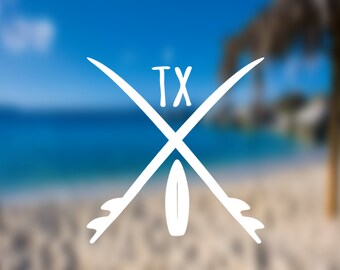 Surf decal | Etsy