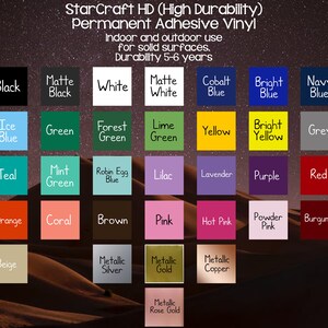 Moon and Star Shower Falling Stars Vinyl Decal | Falling Stars Decal ...