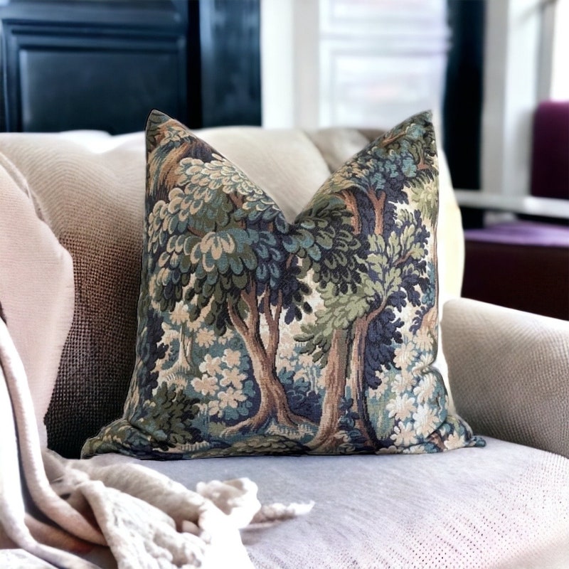 Forest Pillow - Etsy